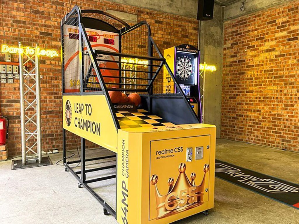 Basic Basketball Machine - Artcage Rent Sdn Bhd