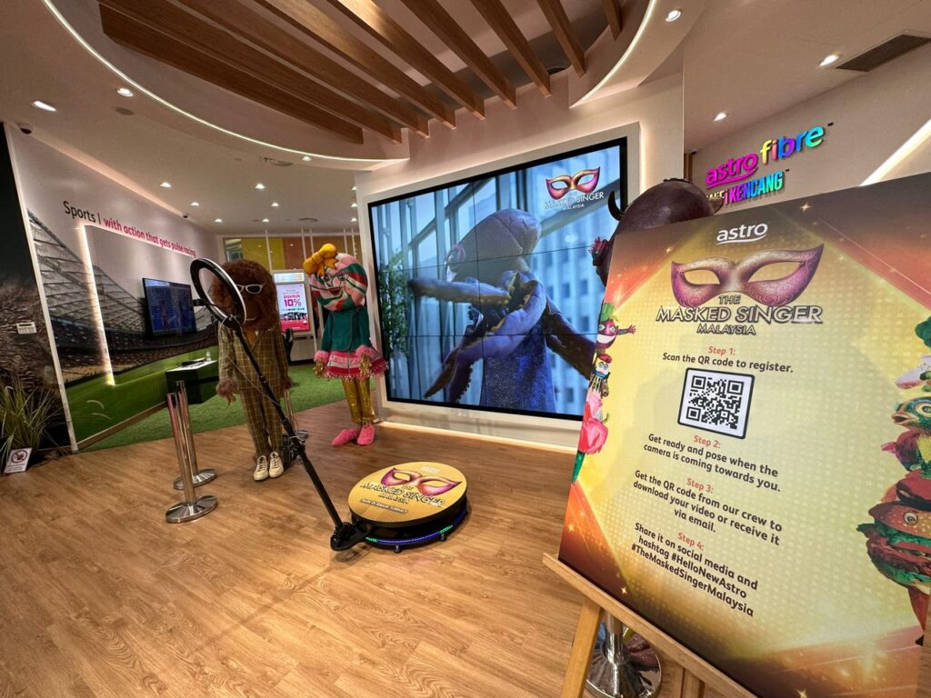 360 Degree Video Camera Machine - Artcage Rent Sdn Bhd