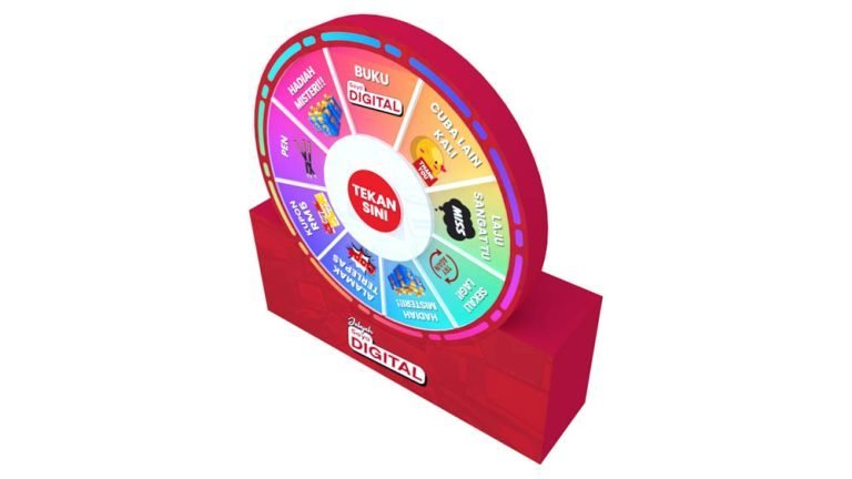 Digital Wheel of Fortune - Artcage Rent Sdn Bhd