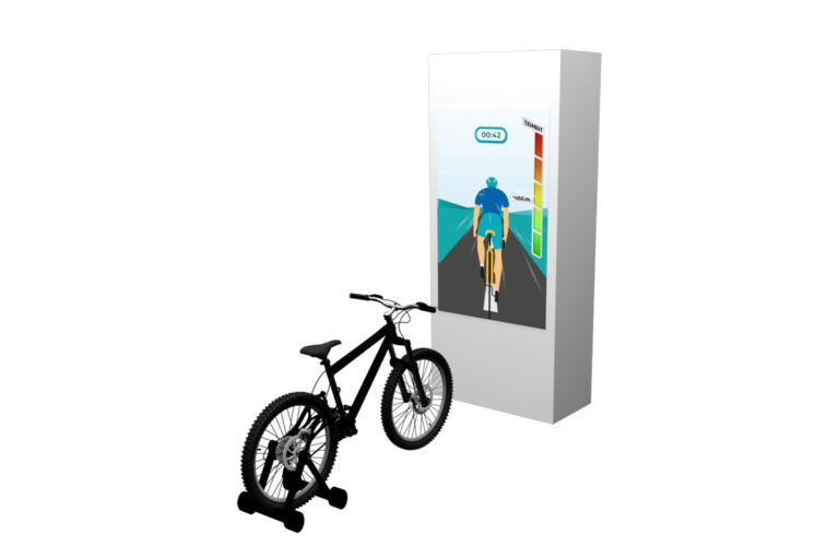 Digital Kinetic Cycling Games Rental for Event Use - Artcage Rent Sdn Bhd